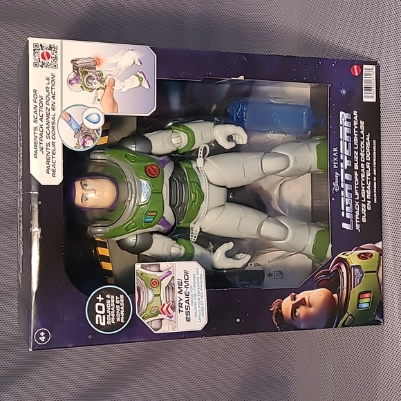 Mattel | Toys | Disney Pixar Lightyear Jetpack Liftoff Buzz Lightyear ...